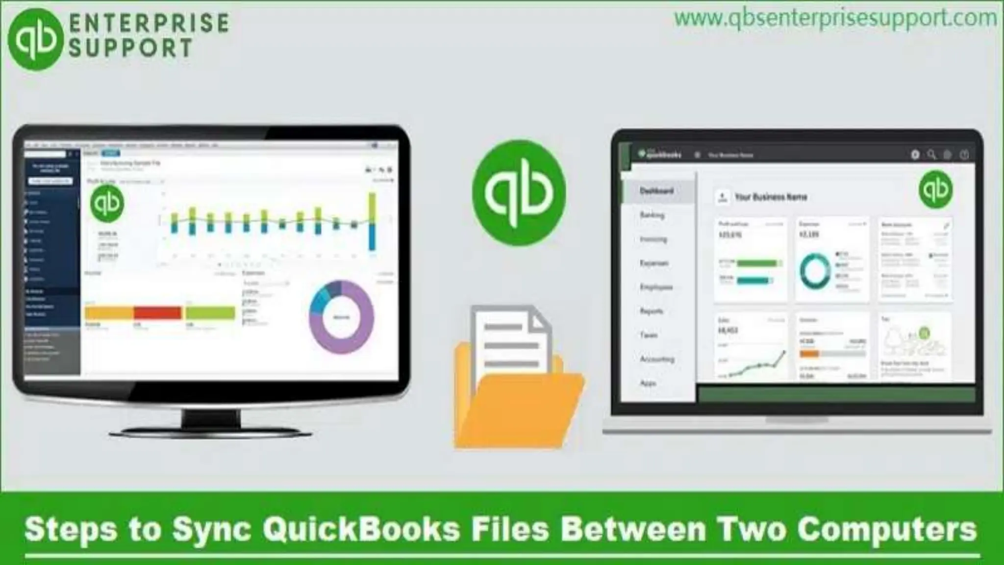 How to Sync and Share QuickBooks Files Between two Computers.pptx