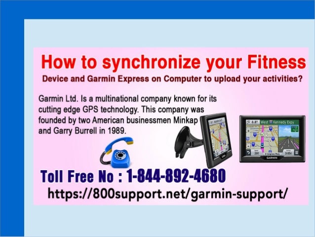 How To Synchronize Your Fitness Device And Garmin Express On Computer…