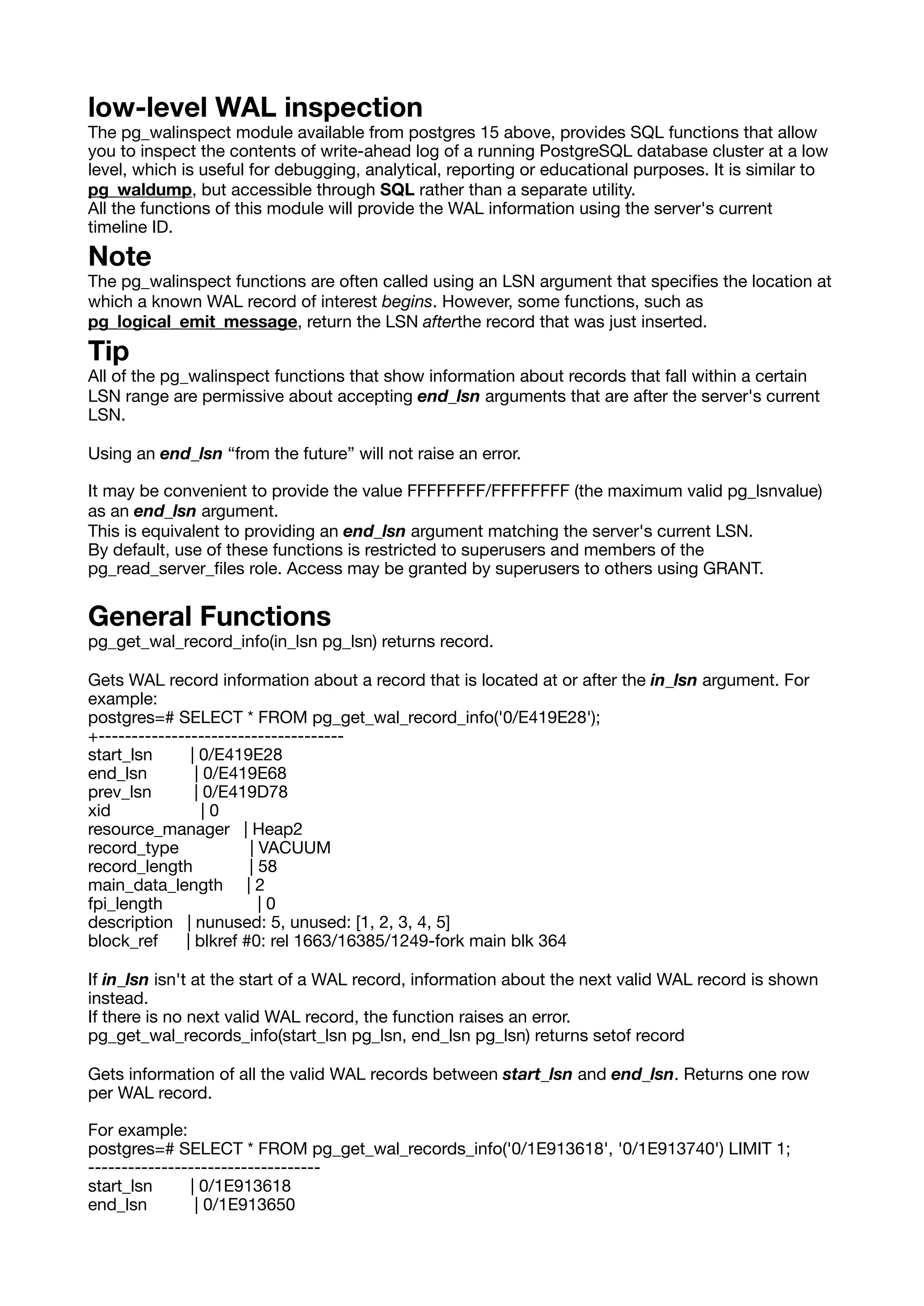 How To Take A Dump From A Wal File Postgresql Pdf 9641