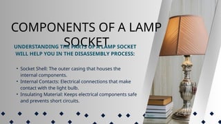 How to Take Apart a Lamp Socket A Step-by-Step Guide.pptx