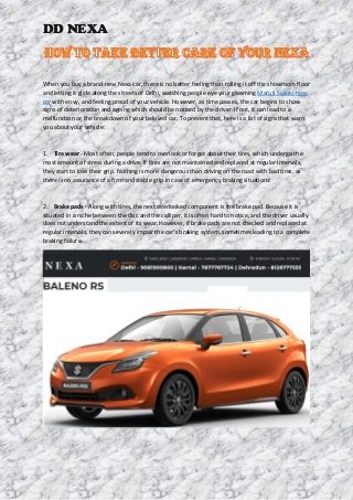 How to take better care of your Nexa