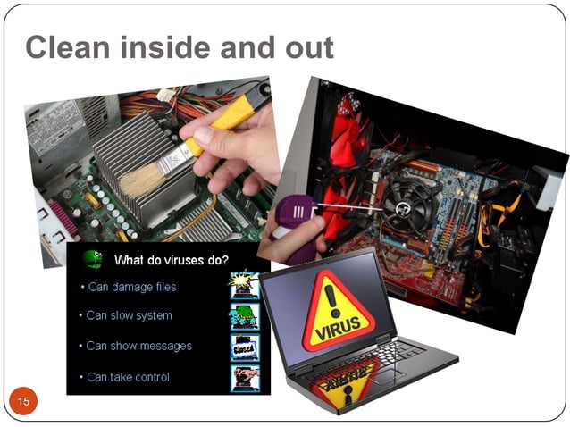 How to take care of computers and secondary storage media | PPTX ...