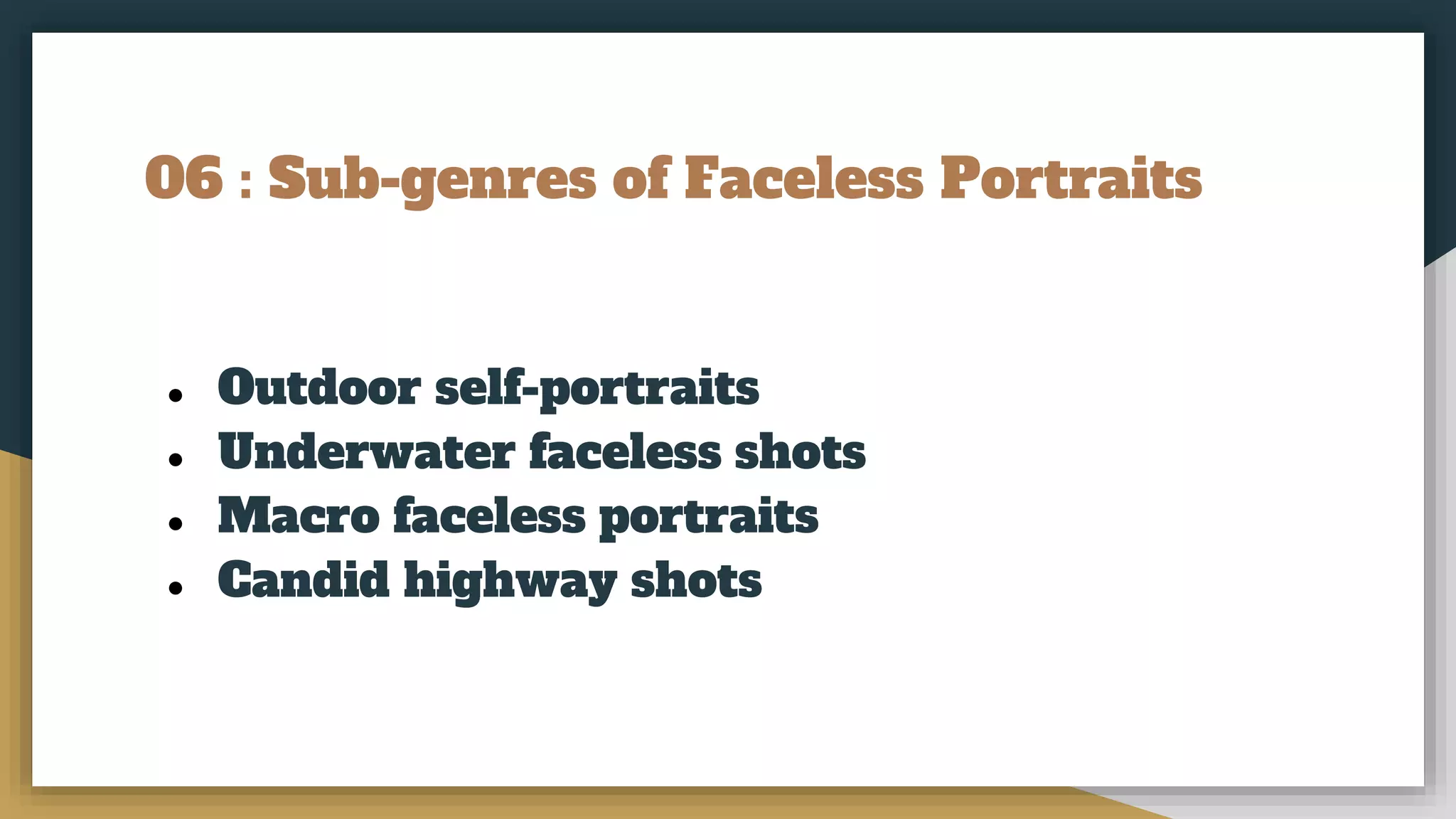 How To Take Great Faceless Portraits.pptx