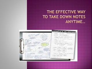 7 EASY STEPS TO TAKING DOWN NOTES | PPT