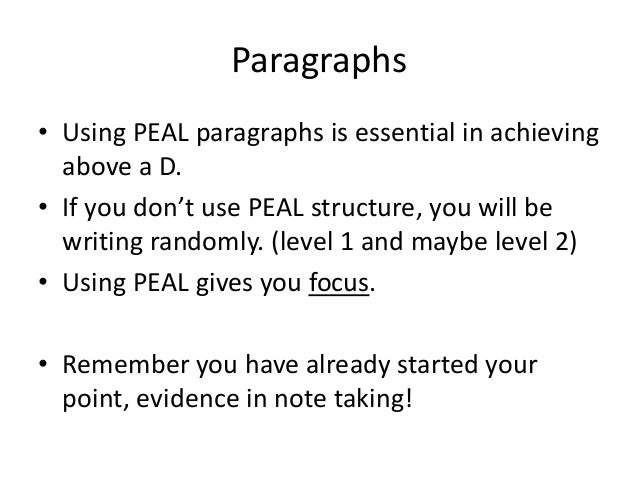 How to take notes and write paragraphs effectively