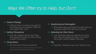 How to Talk So Kids Will Listen, and Listen So Kids Will Talk | PPTX