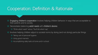 How to Talk So Kids Will Listen, and Listen So Kids Will Talk | PPTX