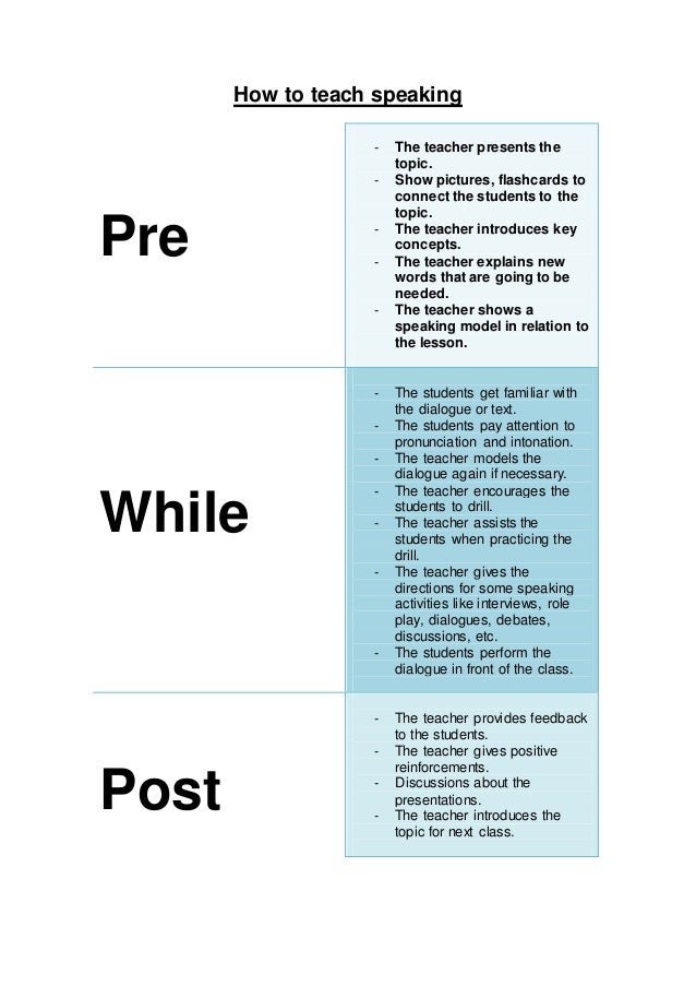 How To Teach How To Teach