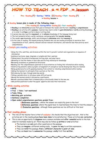 How to teach_a_-pdp-_reading_lesson (3) | PDF | Educational Assessment ...