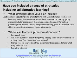 How to teach an outstanding lesson | PPT