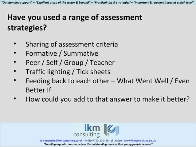 How to teach an outstanding lesson | PPT | Educational Assessment ...