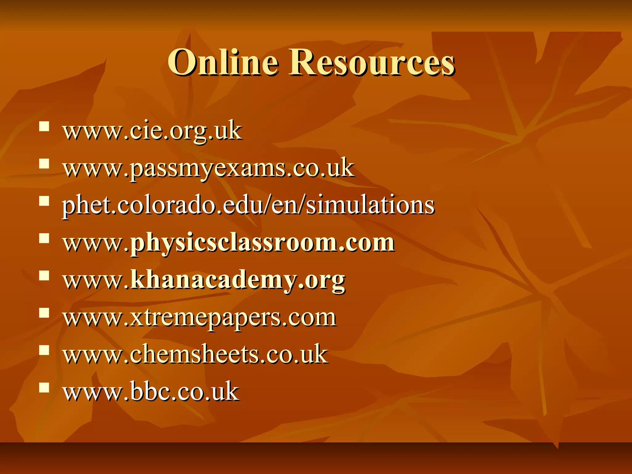 How to teach cambridge igcse students | PPT