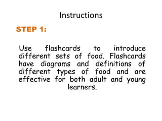 English food cooking vocabulary | PPTX
