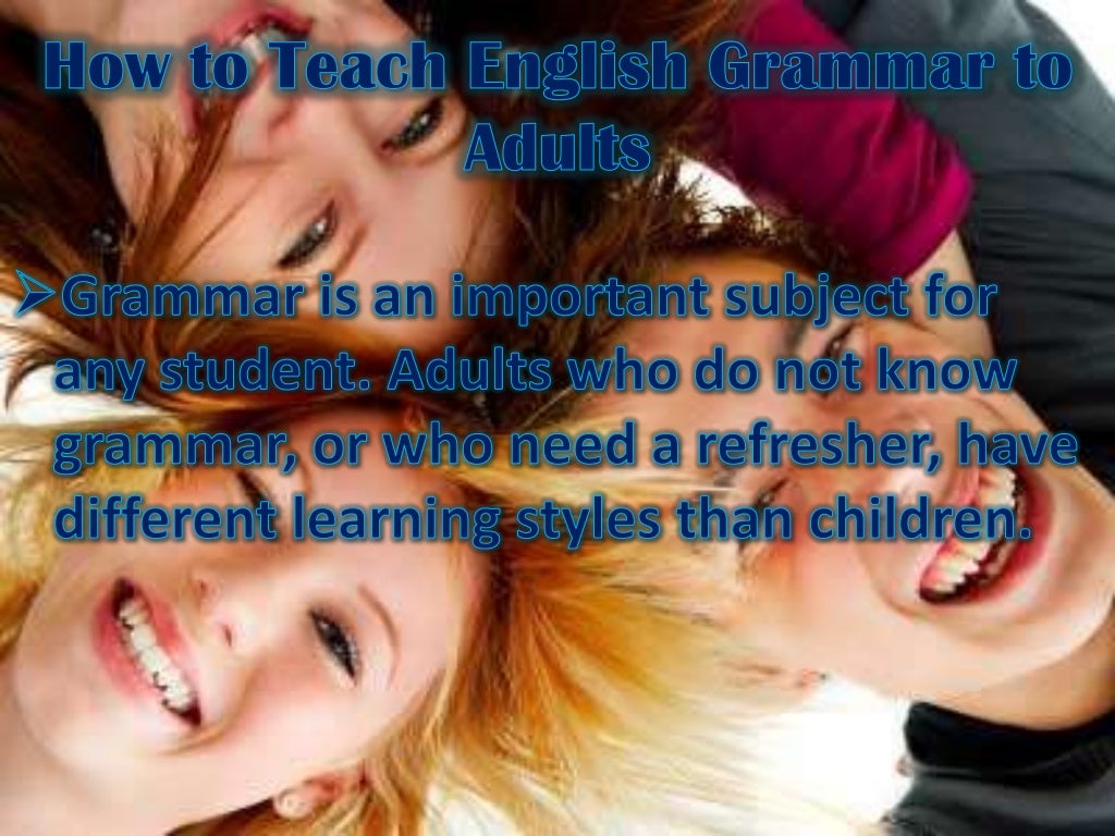 How To Teach English Grammar To Children Adults how-to-teach-english-grammar-to-children-adults