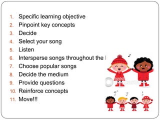 How to teach english using songs | PPT