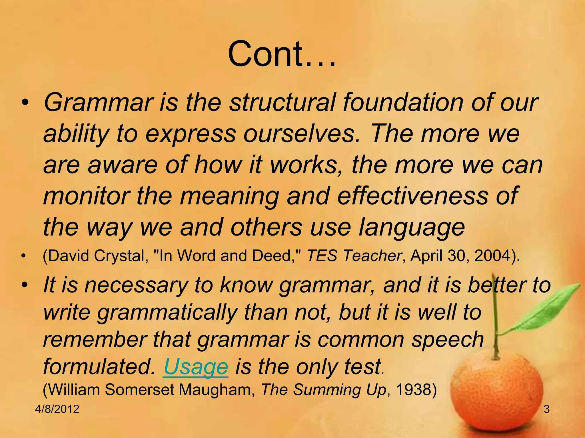 How to teach grammar | PPTX