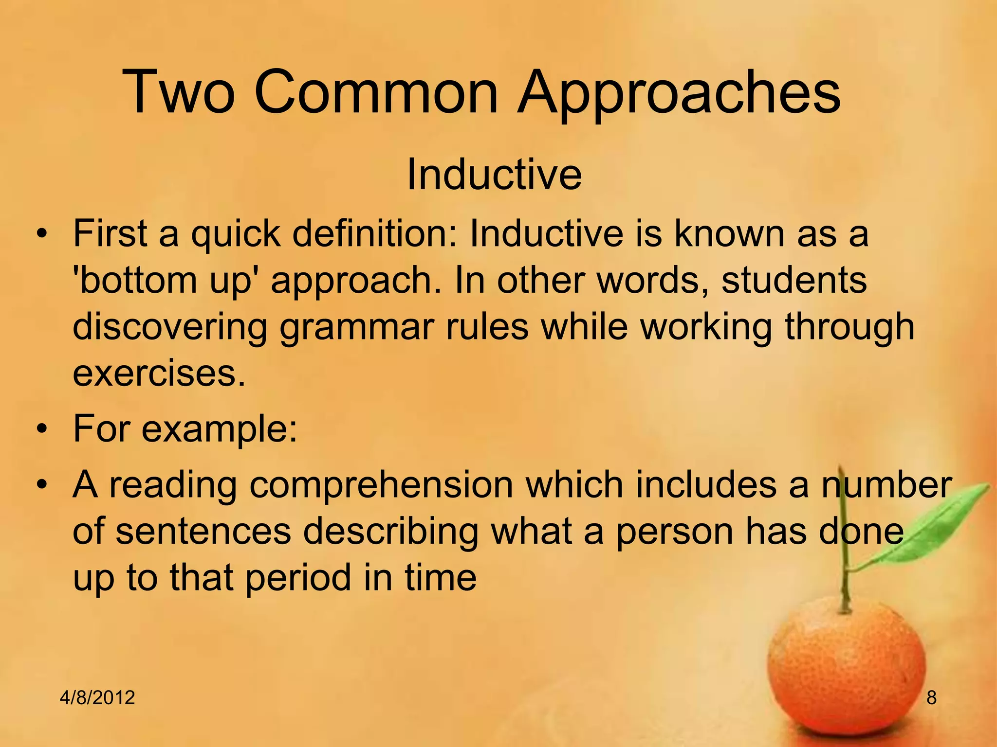 How to teach grammar | PPTX