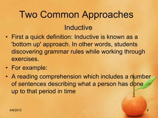 How to teach grammar | PPTX