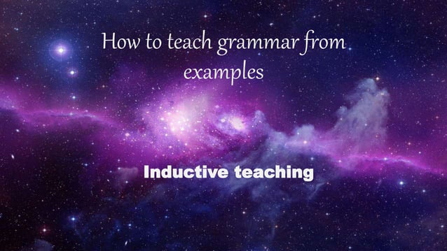 Inductive teaching | PPTX