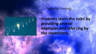 Inductive teaching | PPTX