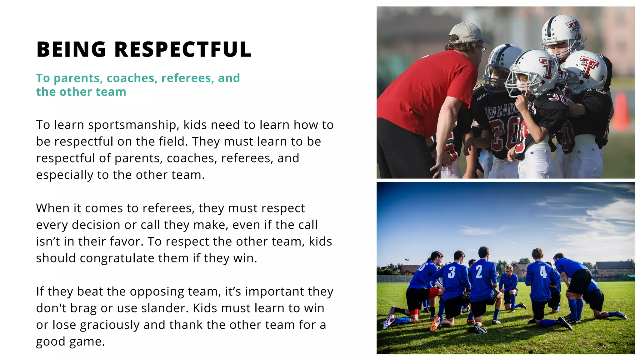 How to Teach Kids Good Sportsmanship | PPT