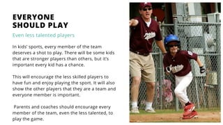 How to Teach Kids Good Sportsmanship | PPT