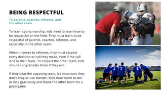 How to Teach Kids Good Sportsmanship | PDF