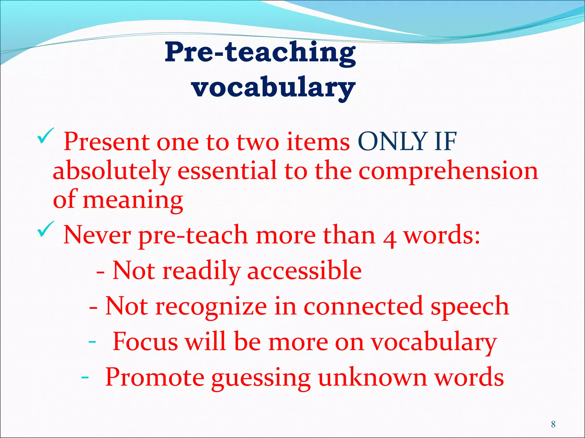 How to teach listening | PPT