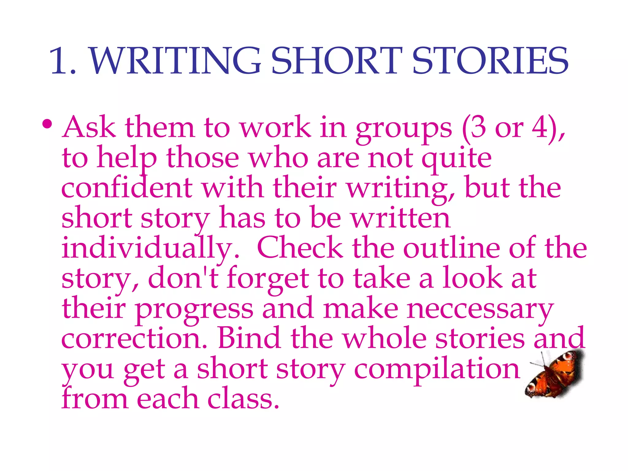 How to teach narrative text writing | PPT | Free Download