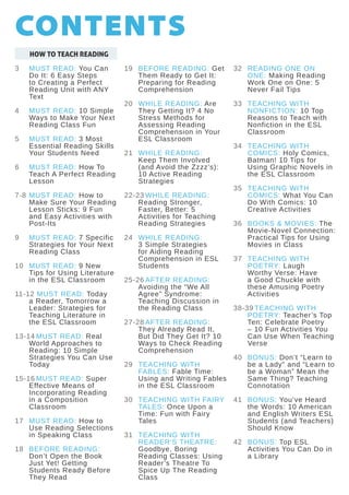 how to teach reading like a professional edcator | PDF