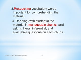 Reading Skills Comprehension | PPT