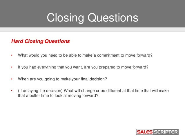 How to teach salespeople to always ask the right questions