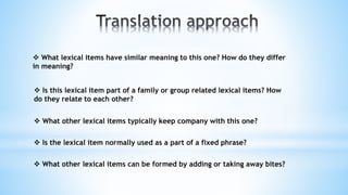 How to teach vocabulary? | PPTX