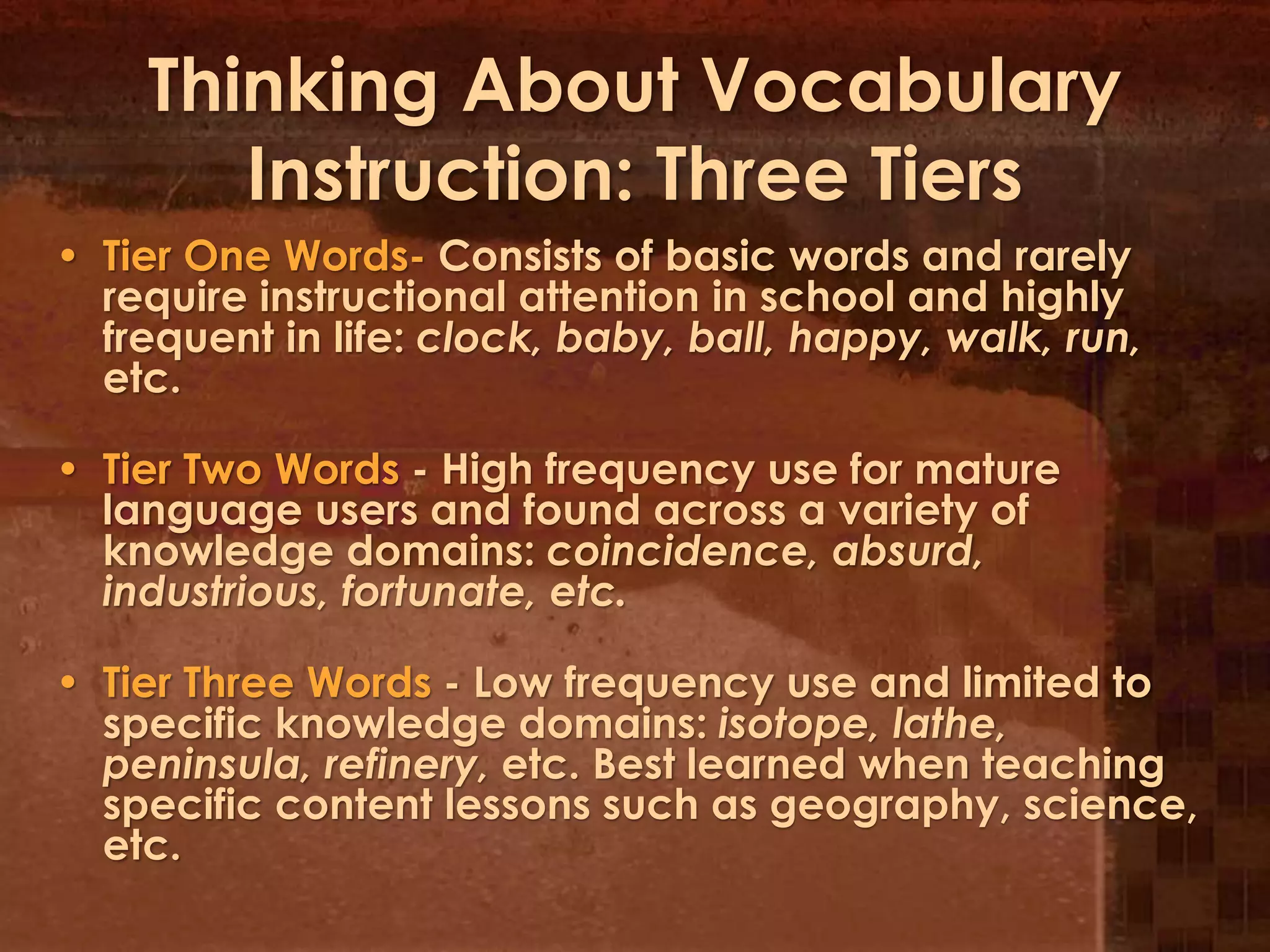 How to teach vocabulary (HW) | PPTX