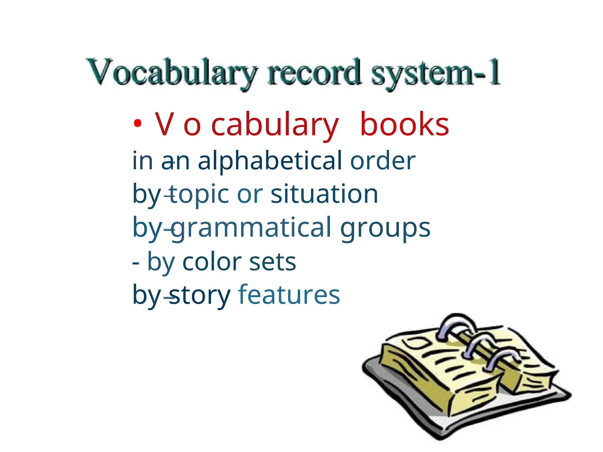 How to teach vocabulary.ppt for first graders | PPT