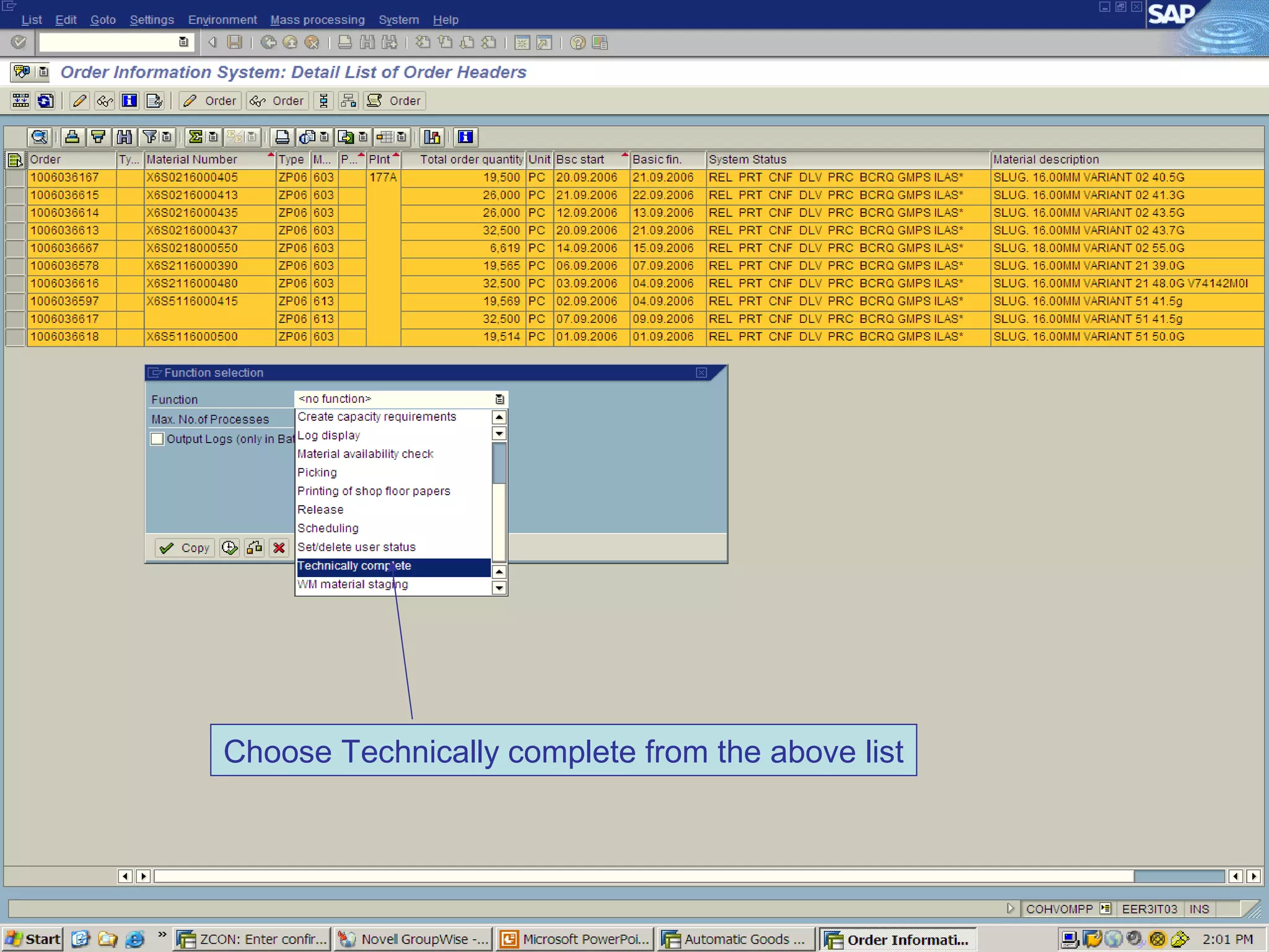 How to teco the production orders - Murali Krishna Nookella | PPT