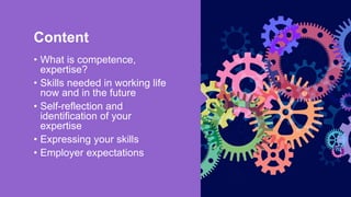 How to tell about your skills and expertise | PDF