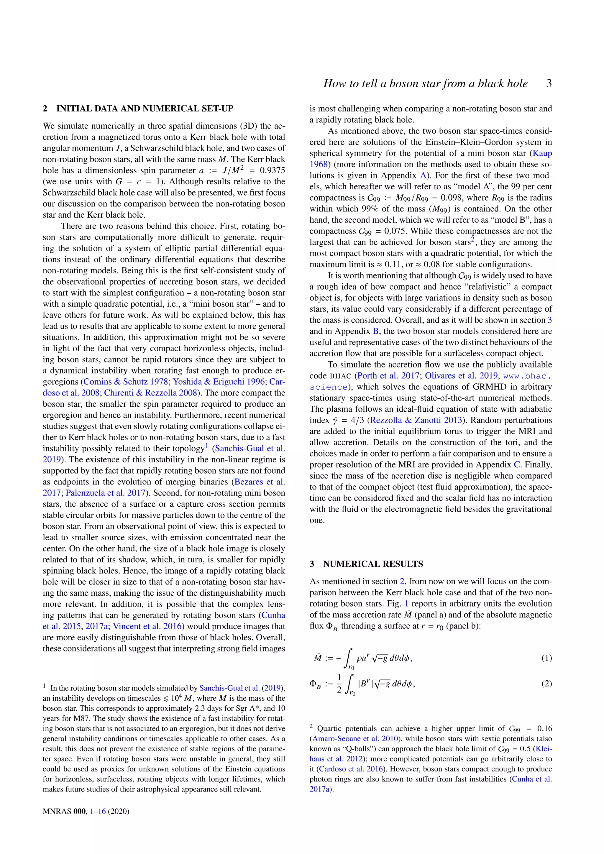 How to tell an accreting boson star from a black hole h. olivares et al (2020) | PDF