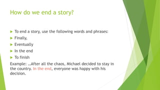 How to tell stories | PPTX