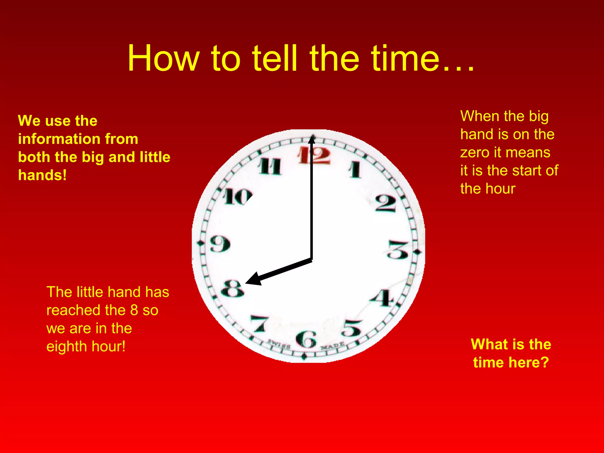 How to tell_the_time | PPT
