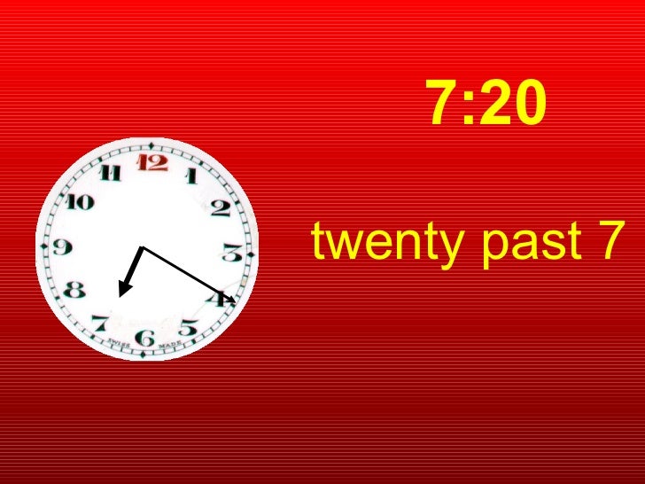 How to tell the Time