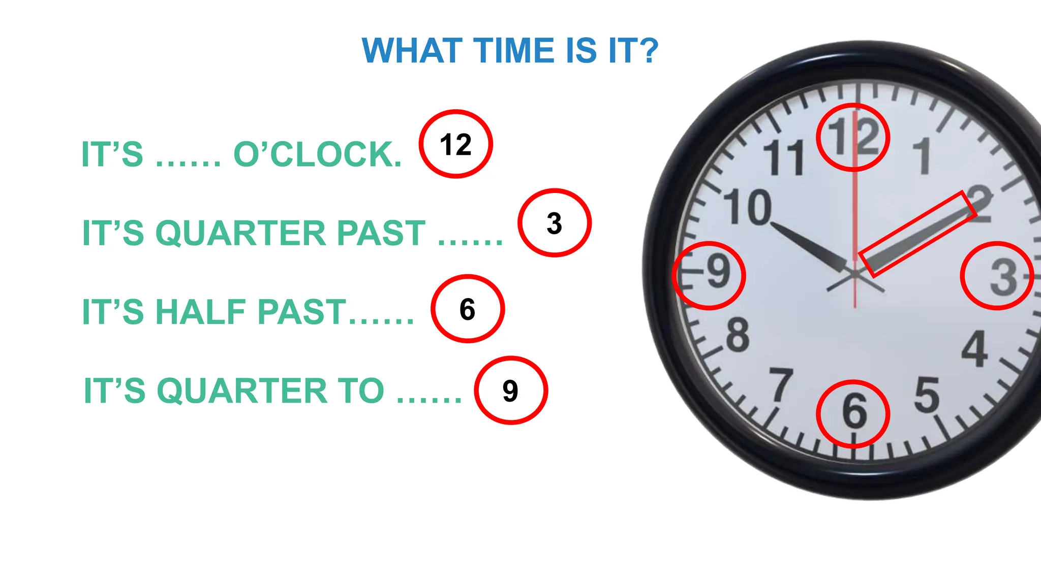 HOW TO TELL TIME (Analog Clock with Exercises).pptx