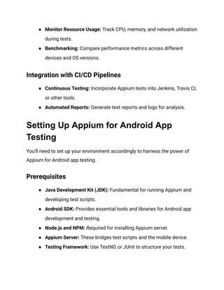 How to Test Android and iOS Mobile Apps with Appium.pdf | Operating ...