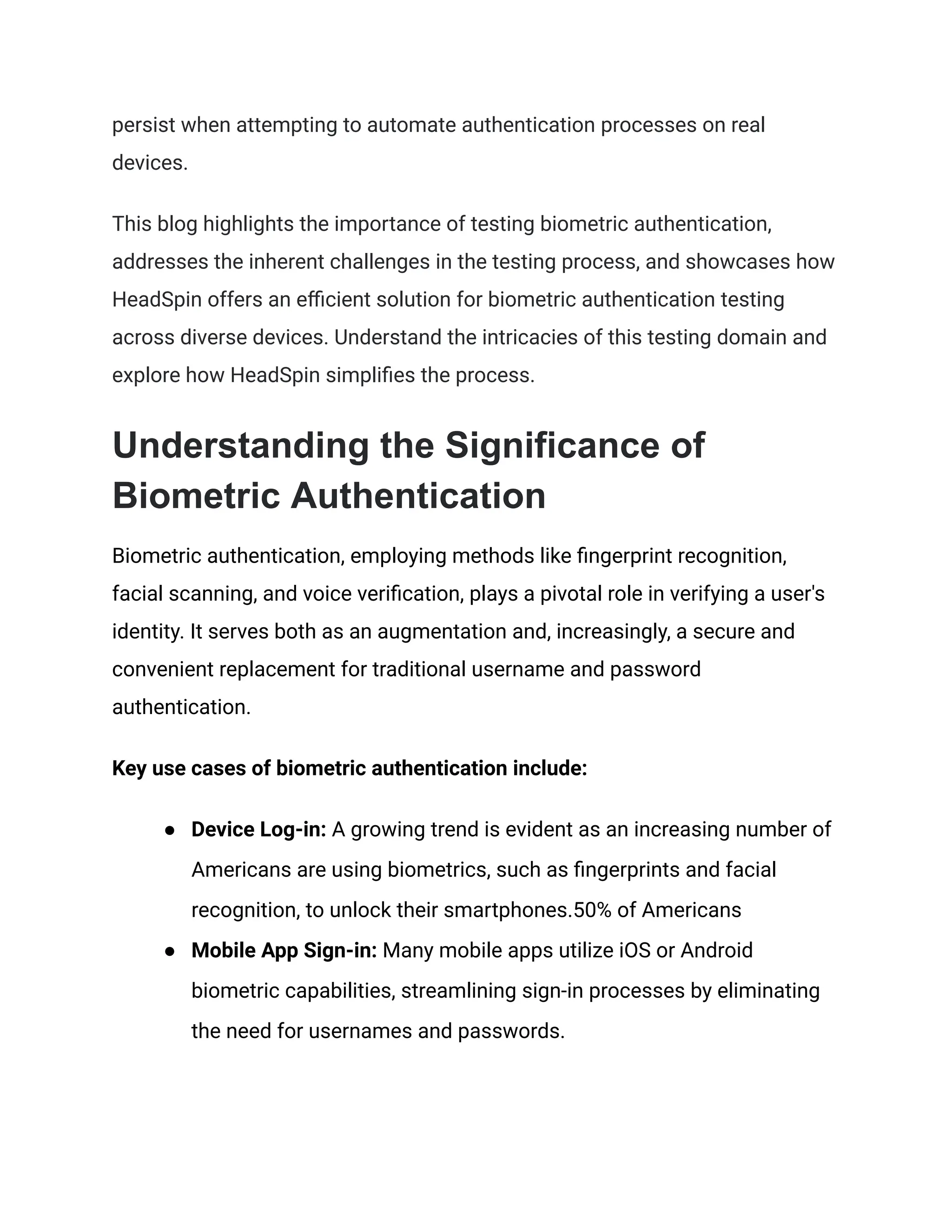 How To Test Biometric Authentication On Mobile Appspdf