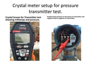 How to test calibration of pressure transmitters and | PPTX