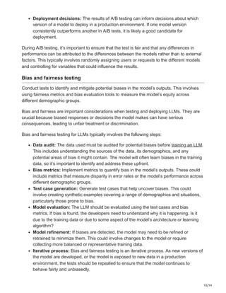 How to test LLMs in production.pdf