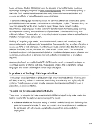 How to test LLMs in production.pdf