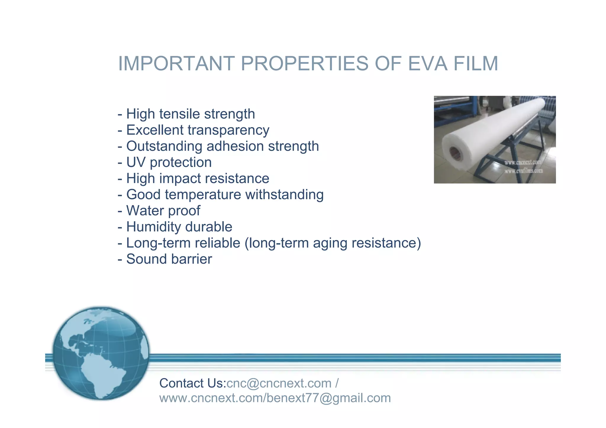 Howto test properties of glass laminating eva interlayer film | PPT