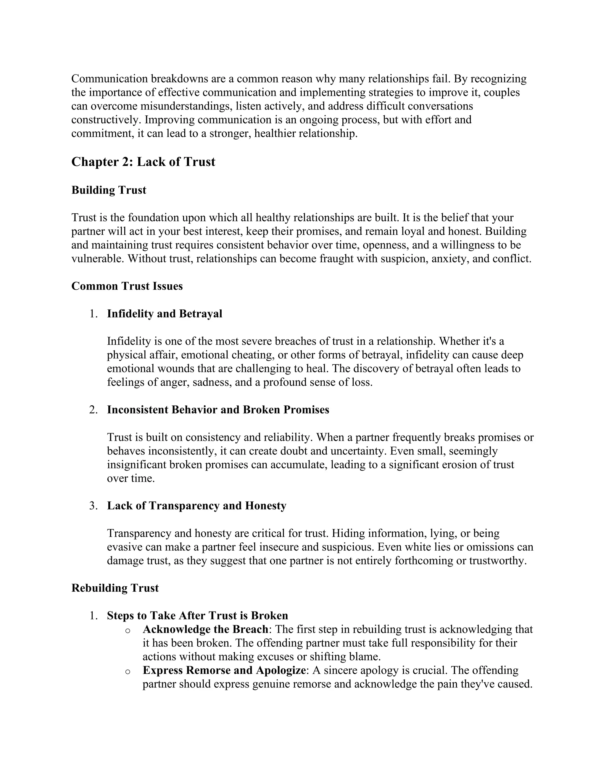 Why Most Relationships Fail By Hellen Walker | PDF