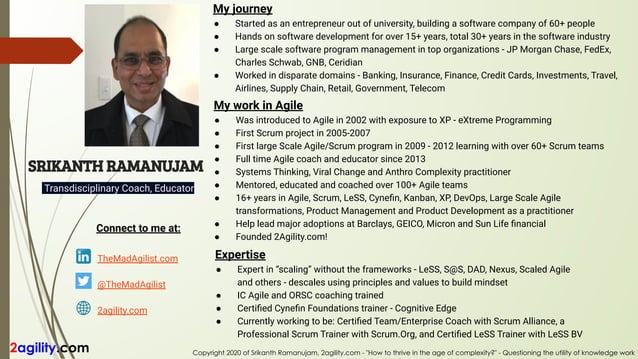 How to thrive in the age of complexity? | PPT